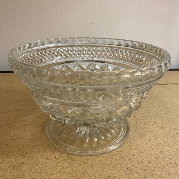 onieda | Other | Vintage Oneida Crystal Bowl | Poshmark